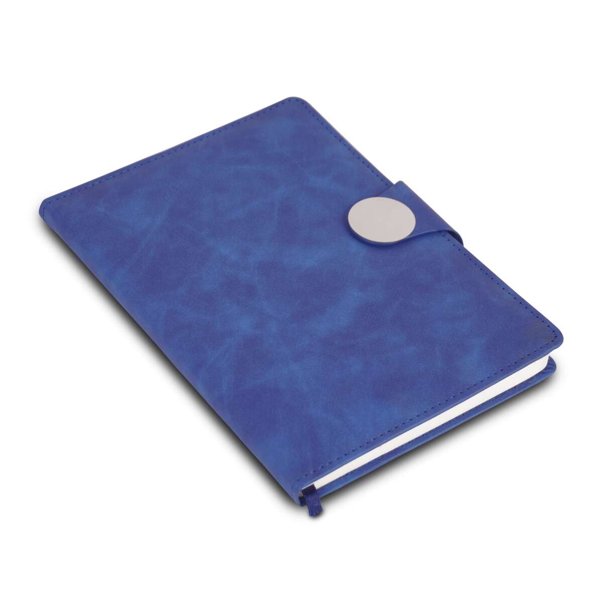 A5 notebook with round magnetic flap & bookmark ribbon - Castillo Milano