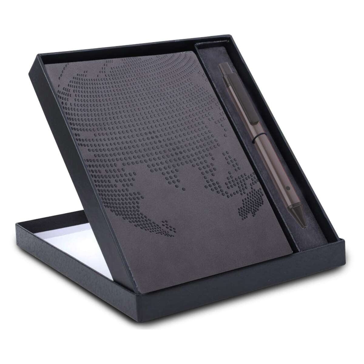 Globe Notebook Gift set: A5 Globe Notebook With Pen - Castillo Milano