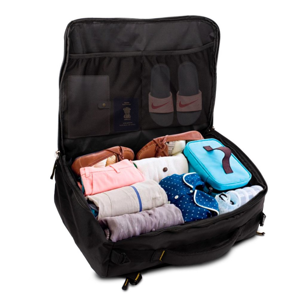 Overnighter bag with Laptop storage | Convertible to Backpack | Cabin ...