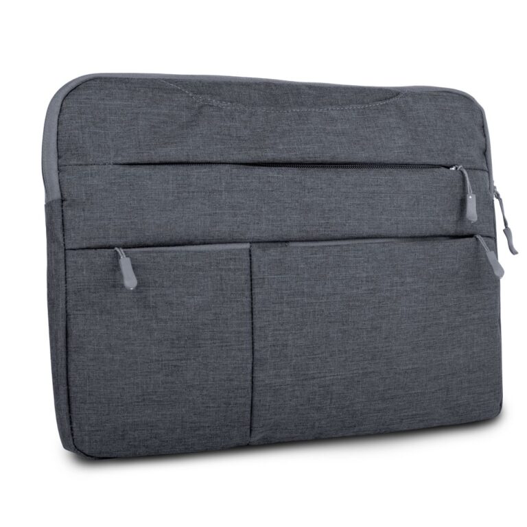 Laptop Sleeve with Soft inner lining | 6 outside spacious pockets ...